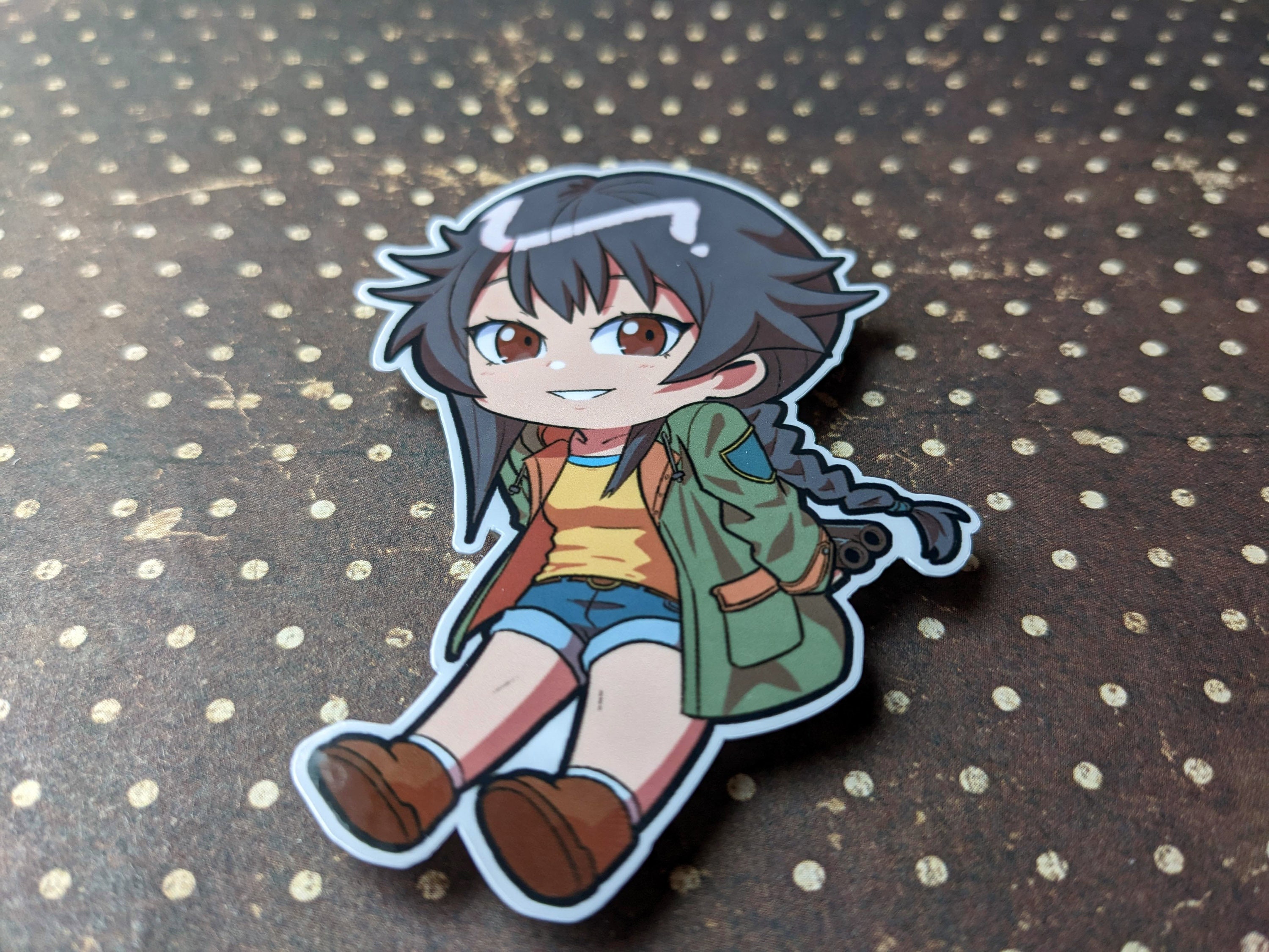 Raging Loop Chiemi Serizawa and Haruaki Fusaishi Chibi Stickers - Etsy