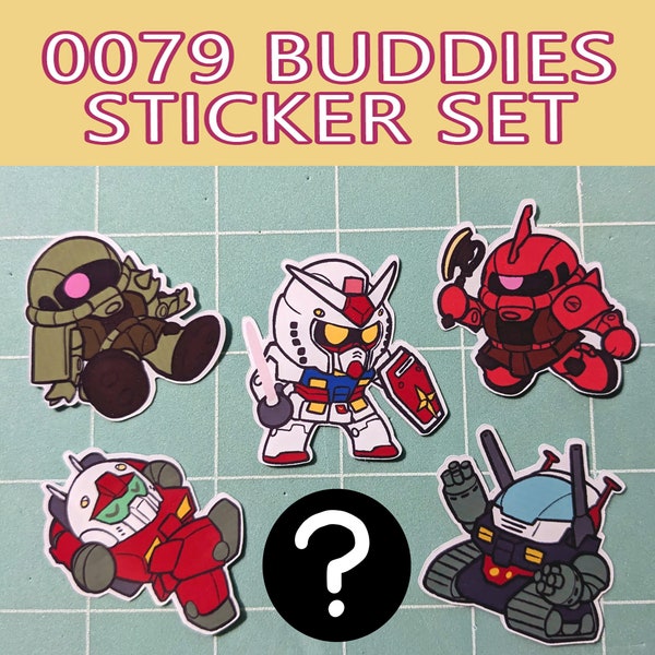 Gundam Sticker - Etsy