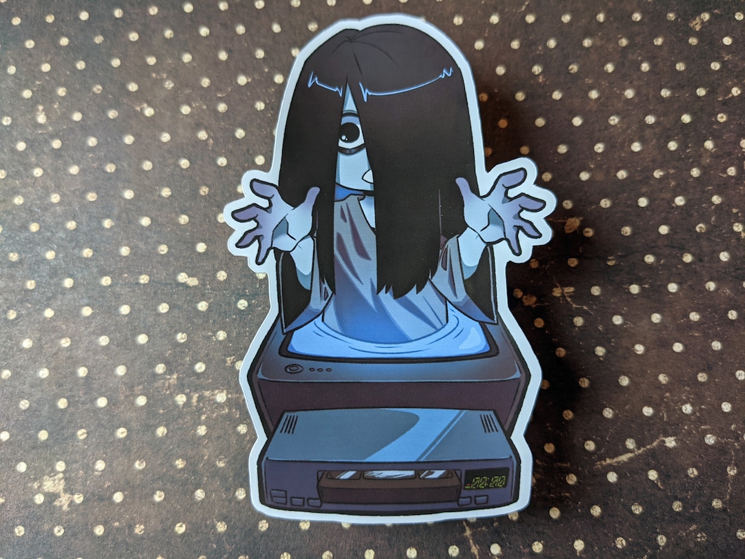 Chibi Sadako the Ring Sticker - Etsy