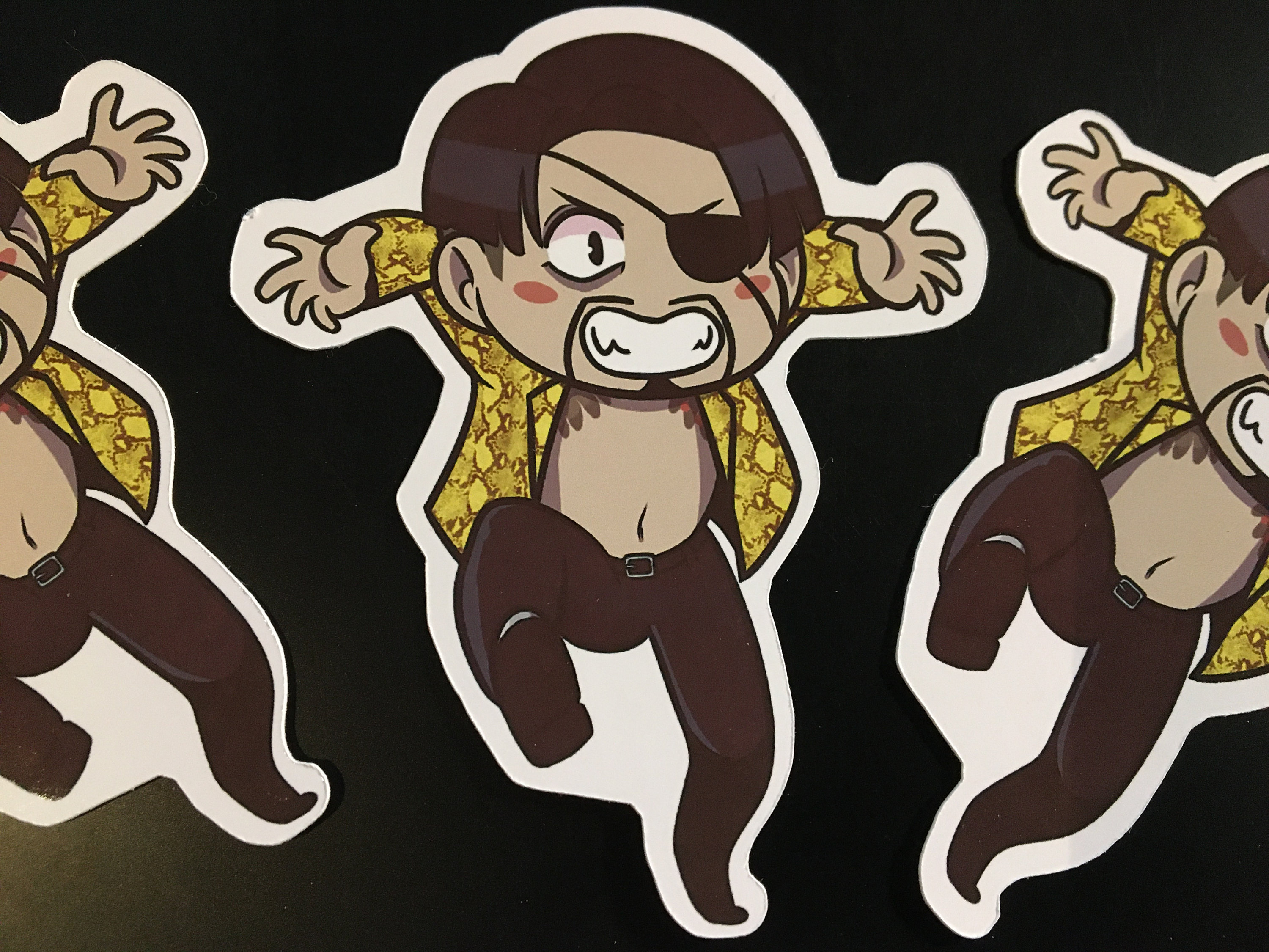 Majima Goro Mad Goblin Yakuza Sticker - Etsy