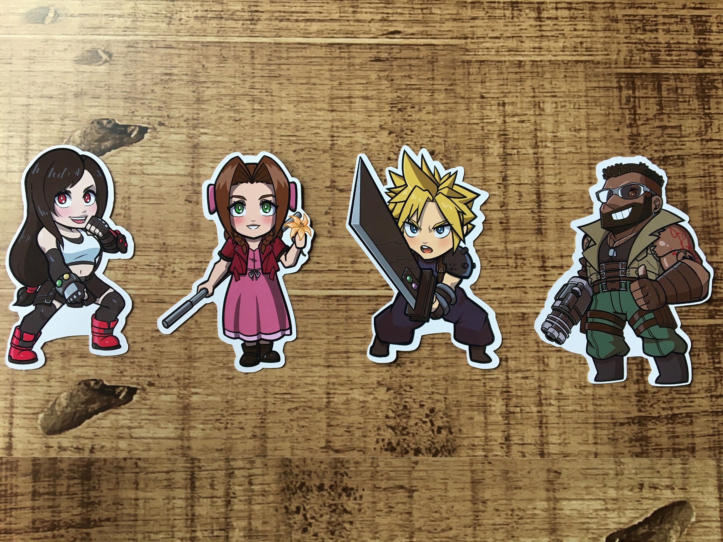 Final Fantasy VII Remake Chibi Stickers - Etsy