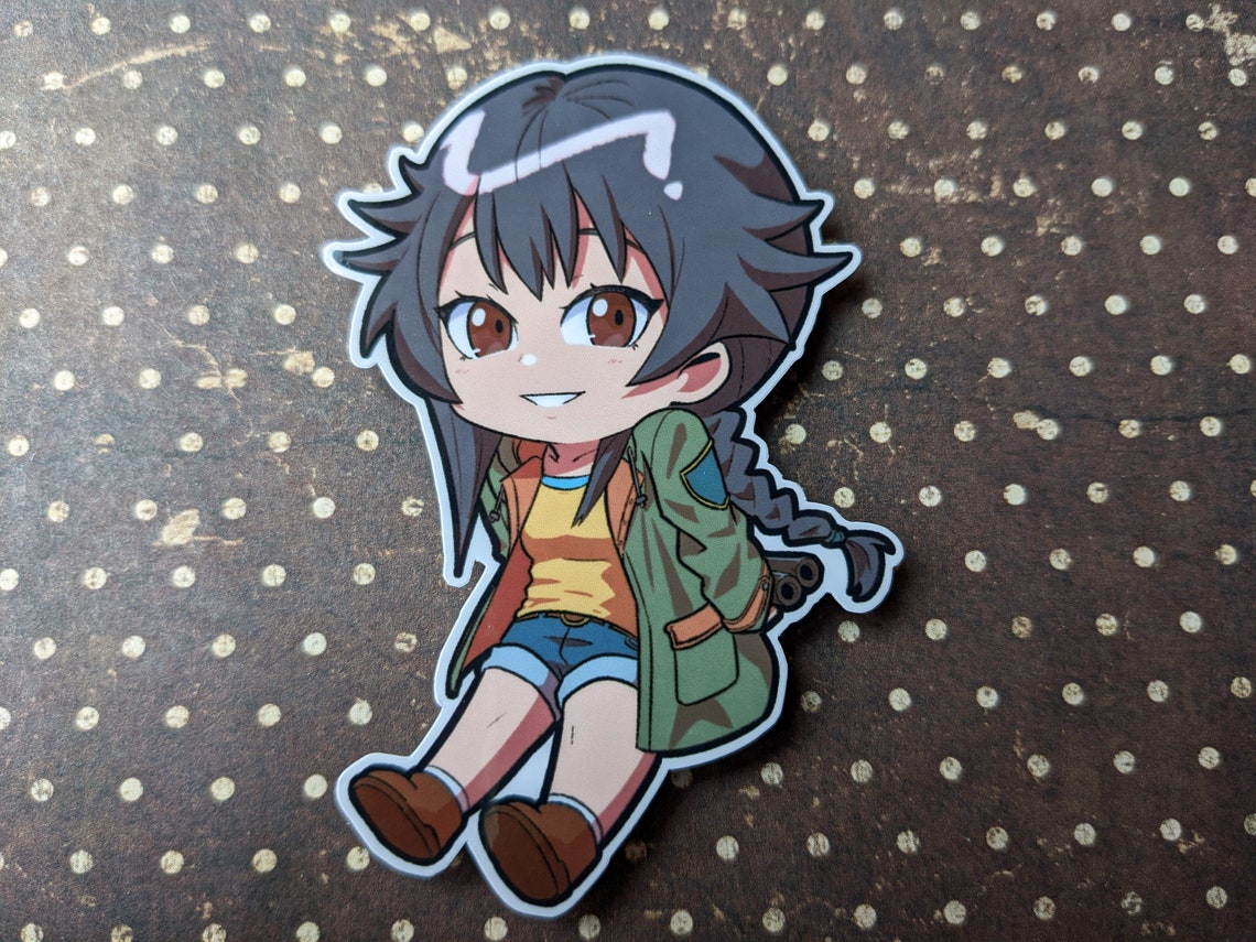 Raging Loop Chiemi Serizawa and Haruaki Fusaishi Chibi Stickers - Etsy
