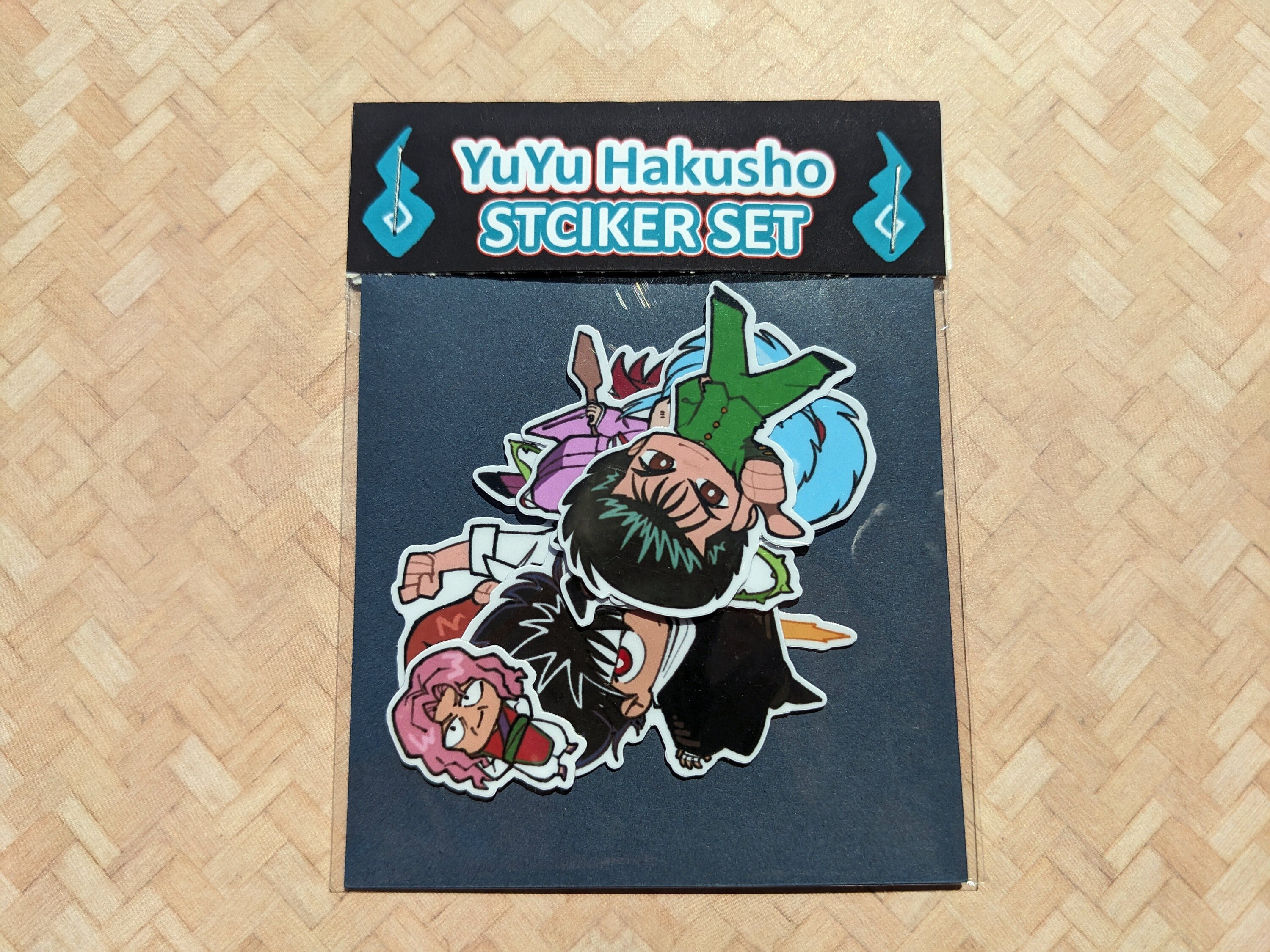 Yu Yu Hakusho Chibi Sticker 5 Sticker Set - Etsy
