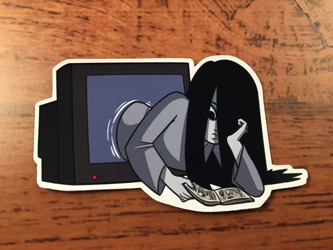 Sadako Ring J-horror Sitcker - Etsy