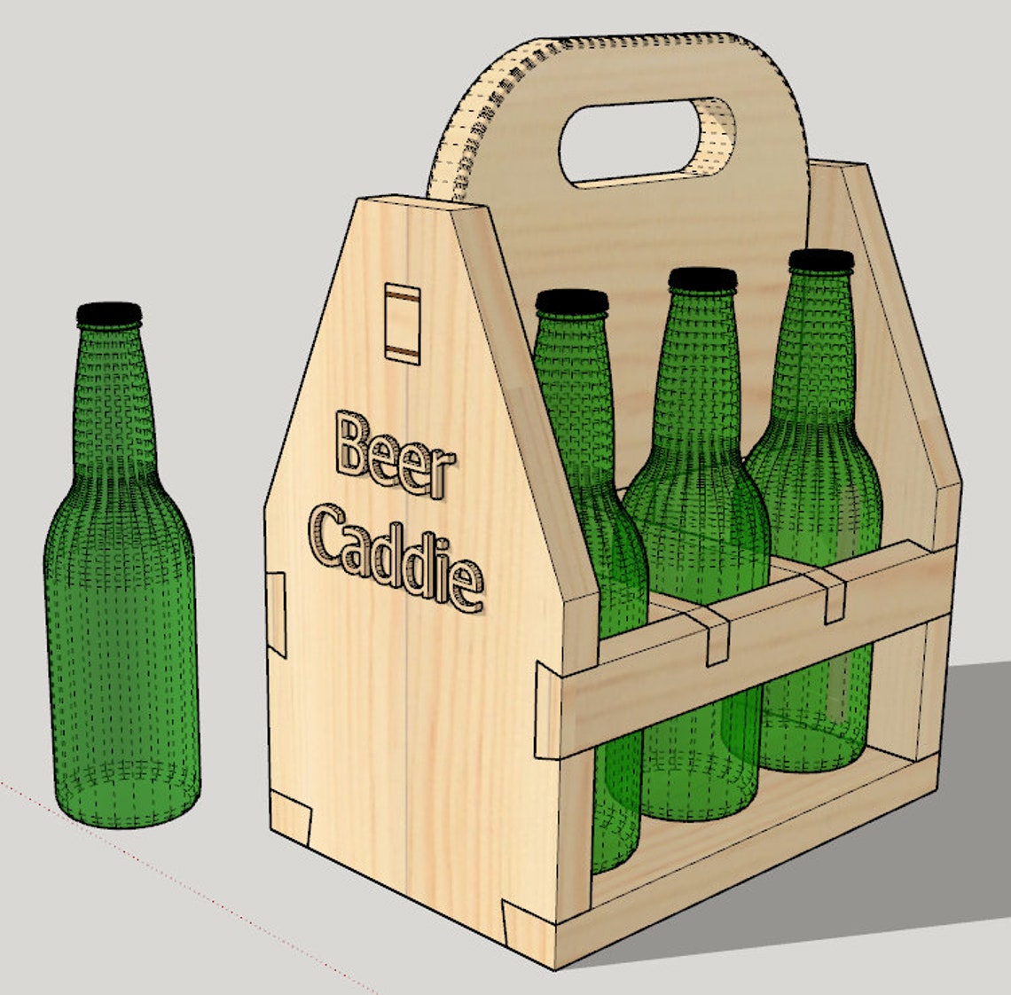 Beer Caddy Plans - Etsy