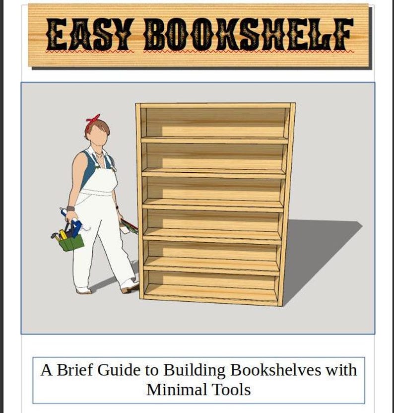 Easy Bookshelf Guide - Etsy