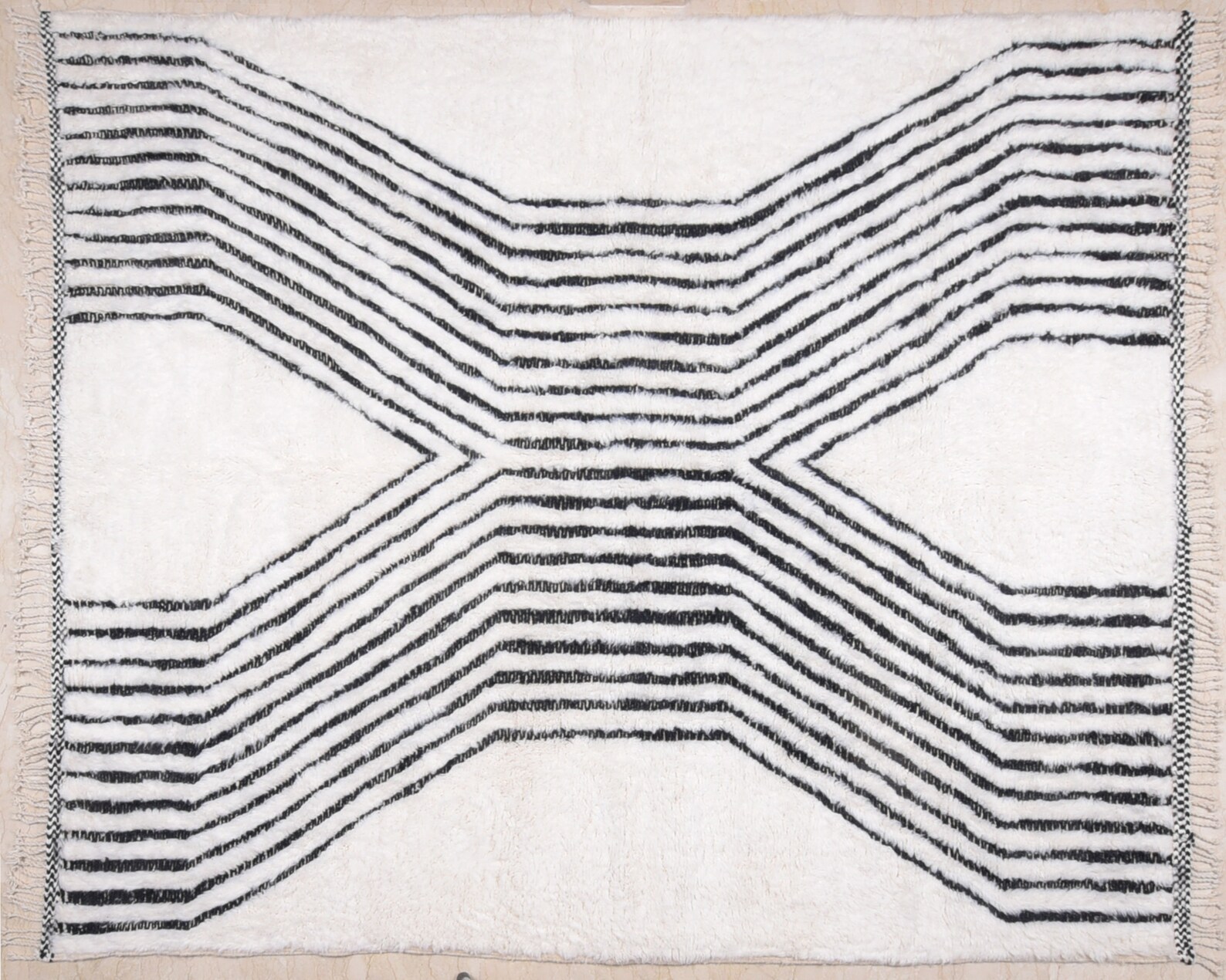 Beni Rug Handwoven Rug Wool Rug Moroccan Abstract Rug - Etsy