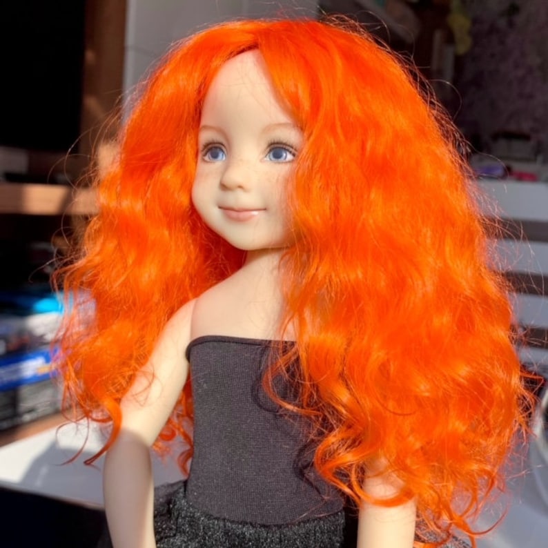 Tutorial How to Make Doll Wig for Vinyl Dolls Such as Dianna - Etsy