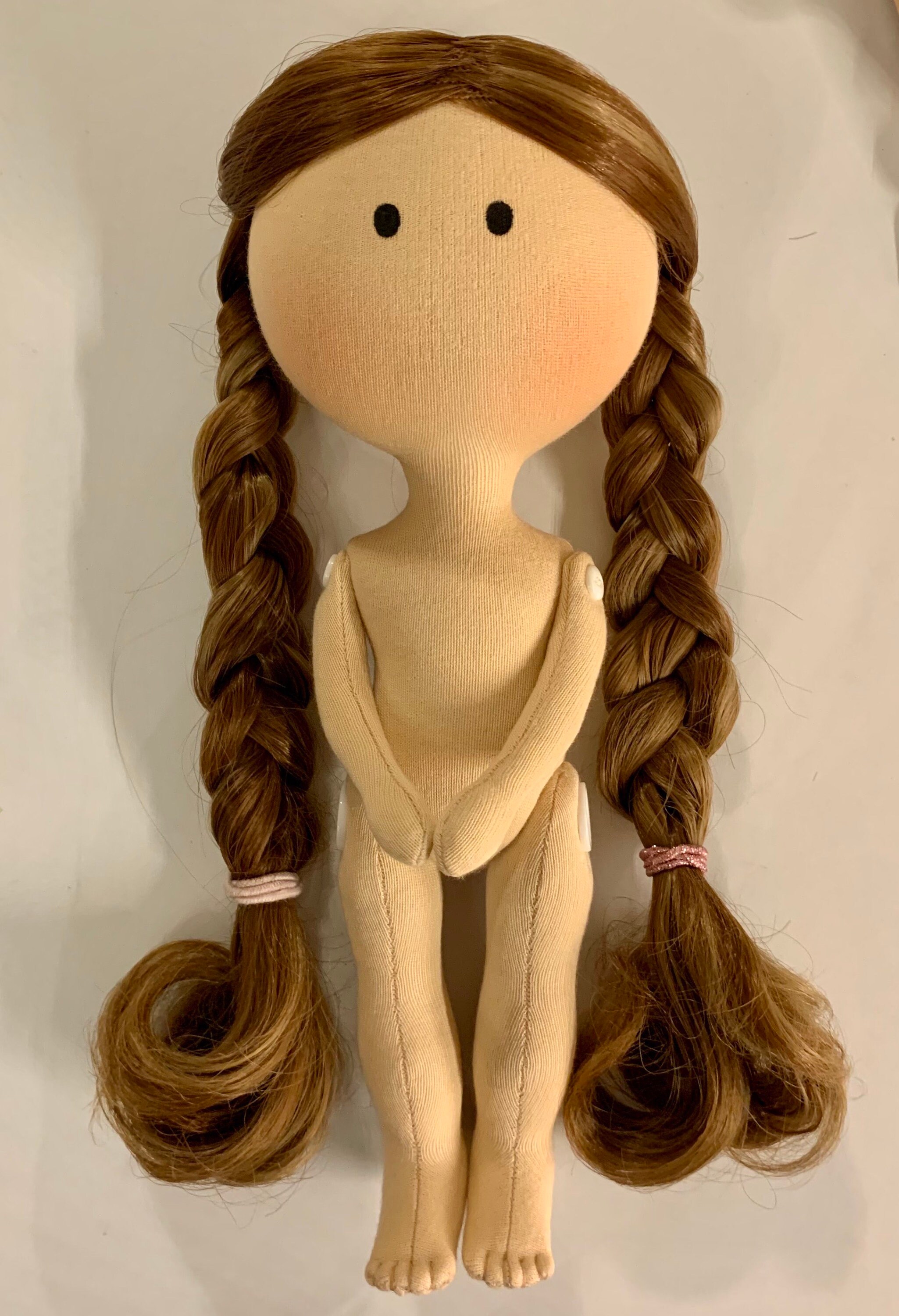 One Doll Without Clothes Doll Hair You Want Cloth Tilda Doll - Etsy