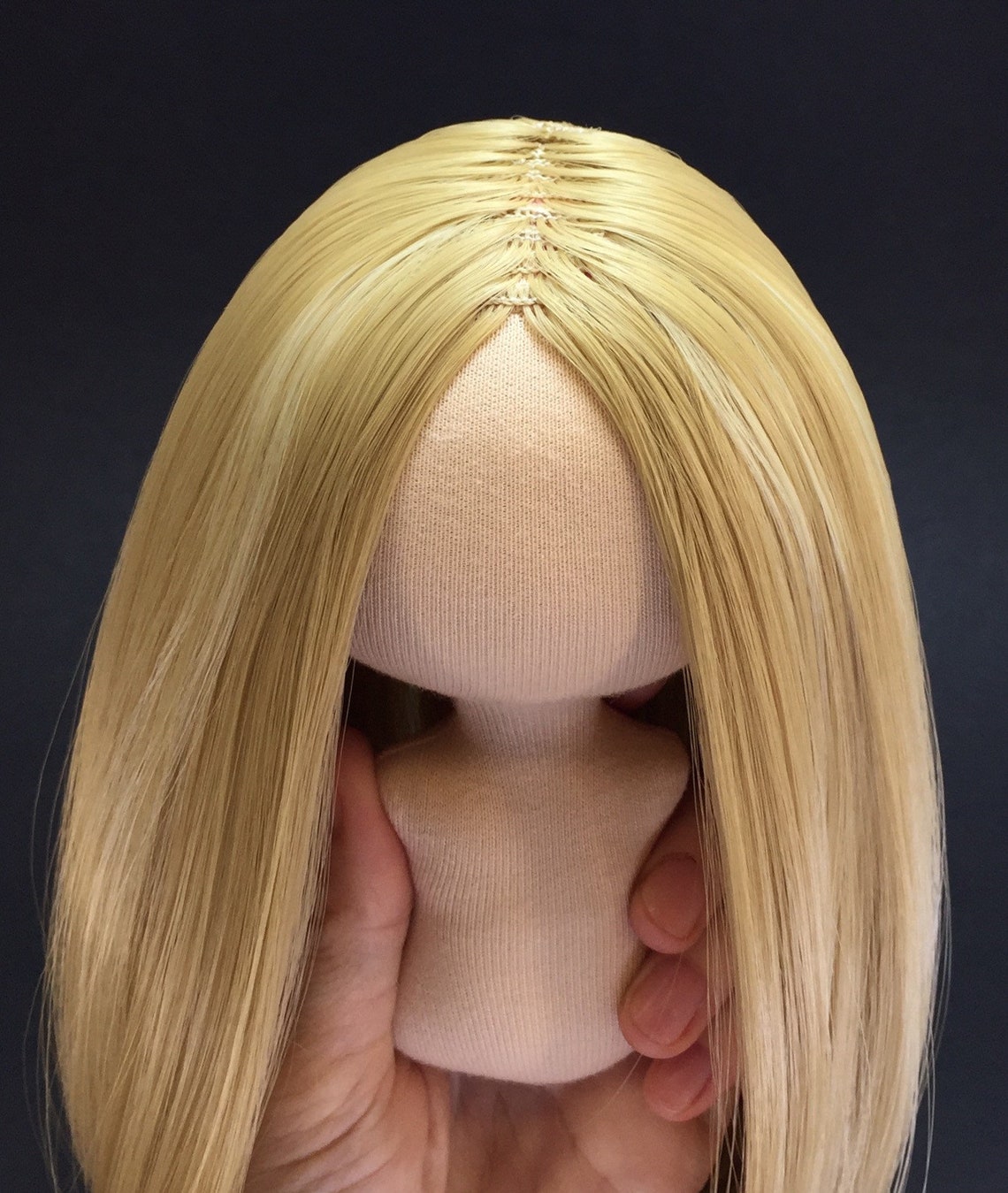 PDF Tutorial How to Make Doll Hair Doll Wig Tutorial Cloth - Etsy