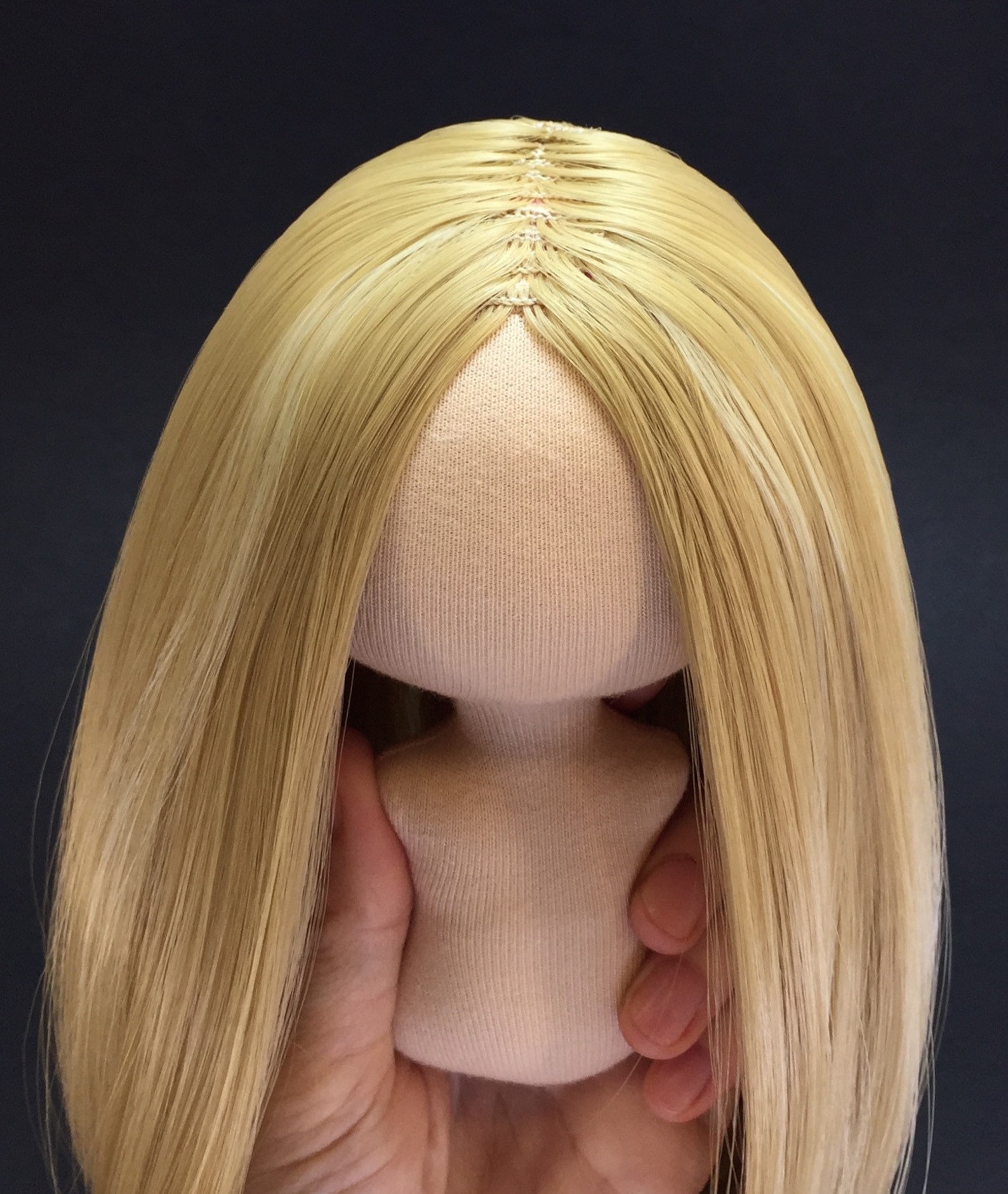 Pdf Tutorial How To Make Doll Hair Doll Wig Tutorial Cloth Etsy