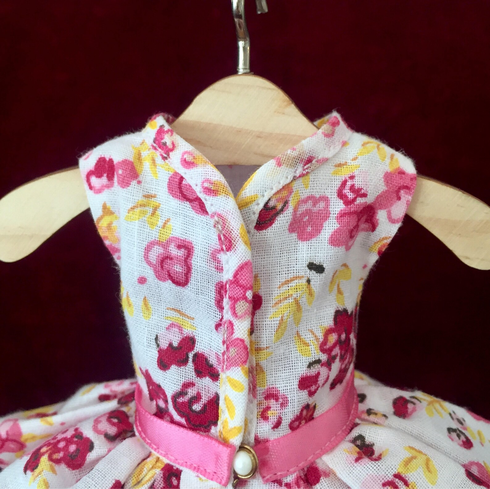 Dress for doll Pattern & tutorial PDF doll clothes sewing | Etsy