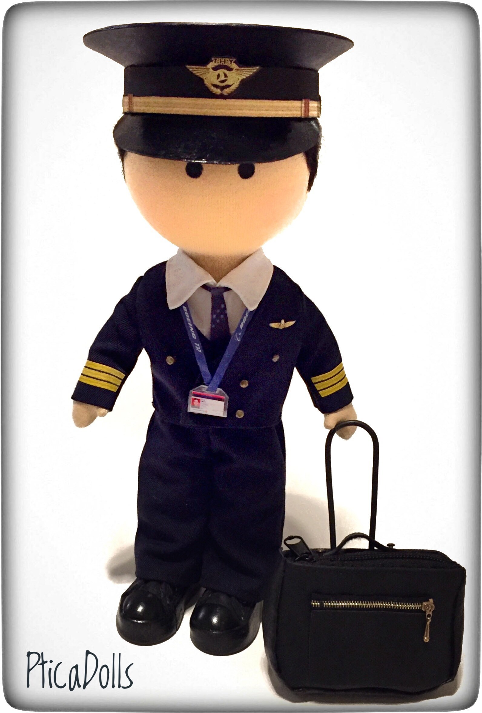 Pilot Doll Any Airline Company You Need. Best Gift for Man - Etsy