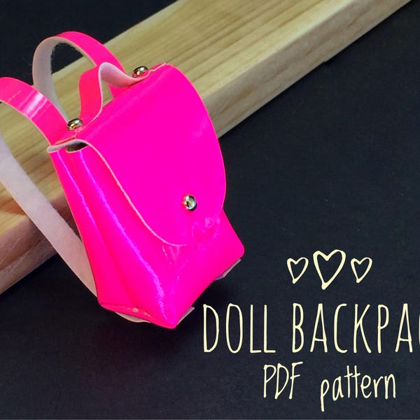 Backpack Doll - Etsy