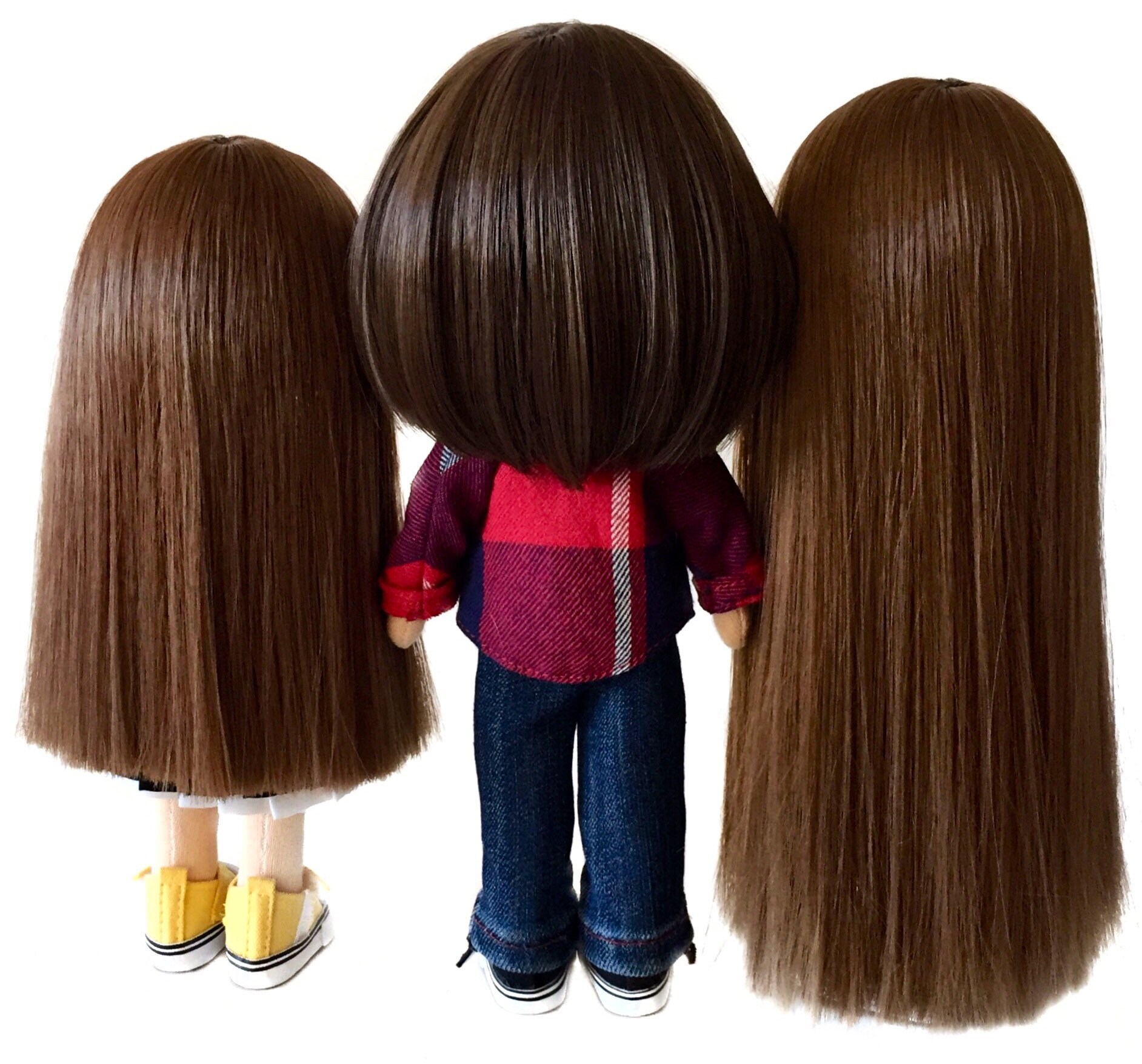 PDF Tutorial How to Make Doll Hair Doll Wig Tutorial Cloth - Etsy Australia