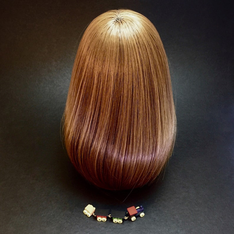 PDF tutorial How to make doll hair Doll wig tutorial Cloth | Etsy