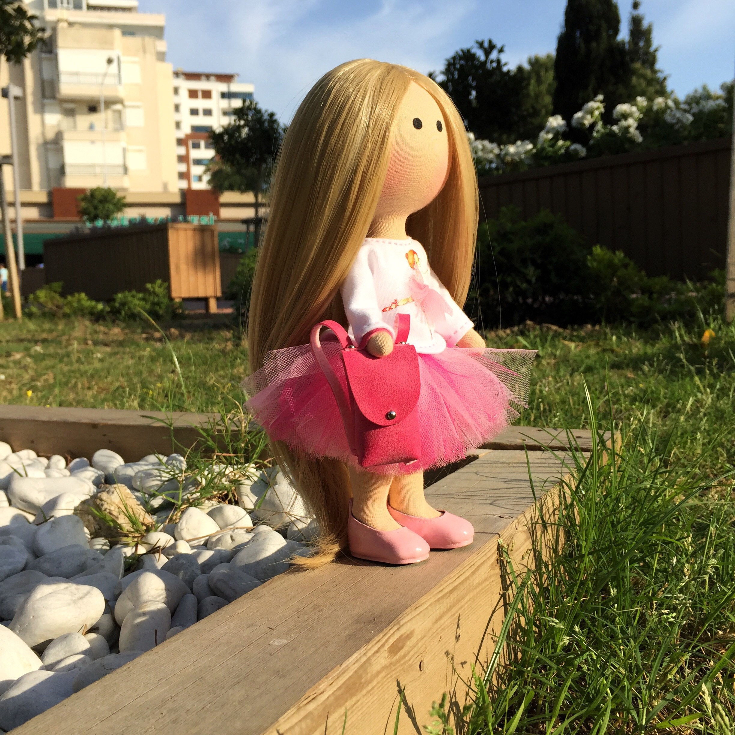Ballerina Doll Gift for Dancing Girl Pink Ballet Tutu Skirt Dance ...