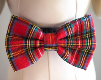 Red Dog Bow - Etsy
