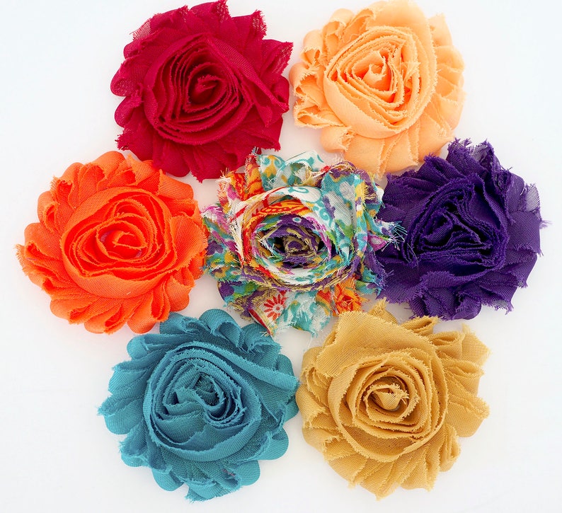 Colorful Floral Dog Collar Flower Bright Colors Red Purple | Etsy