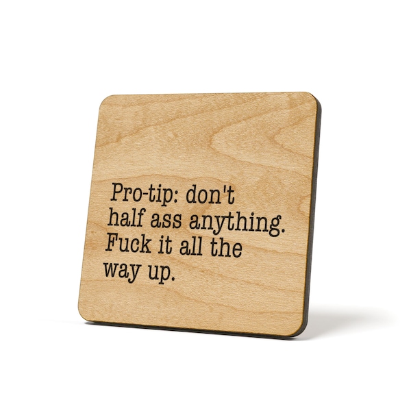 Dont Half Ass Anything - Etsy