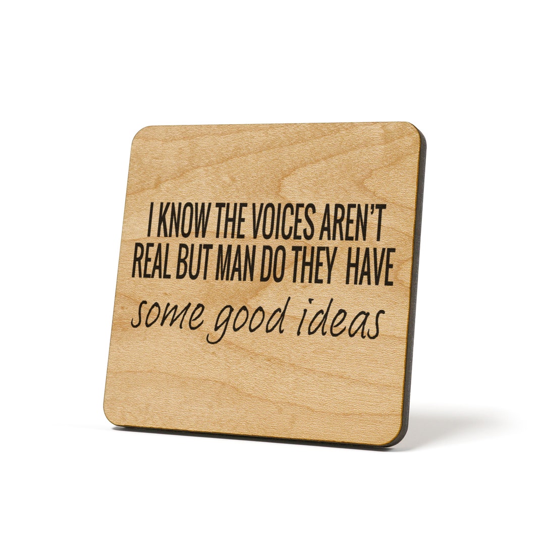 I Know the Voices Aren't Real, but Man, Do They Have Some Good Ideas ...