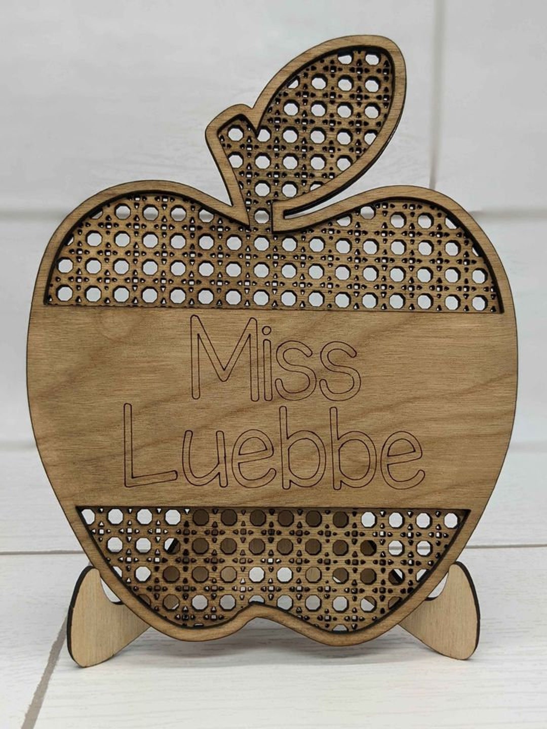 Teacher Appreciation Gift Rattan Apple Super Cute Great Gift for ...