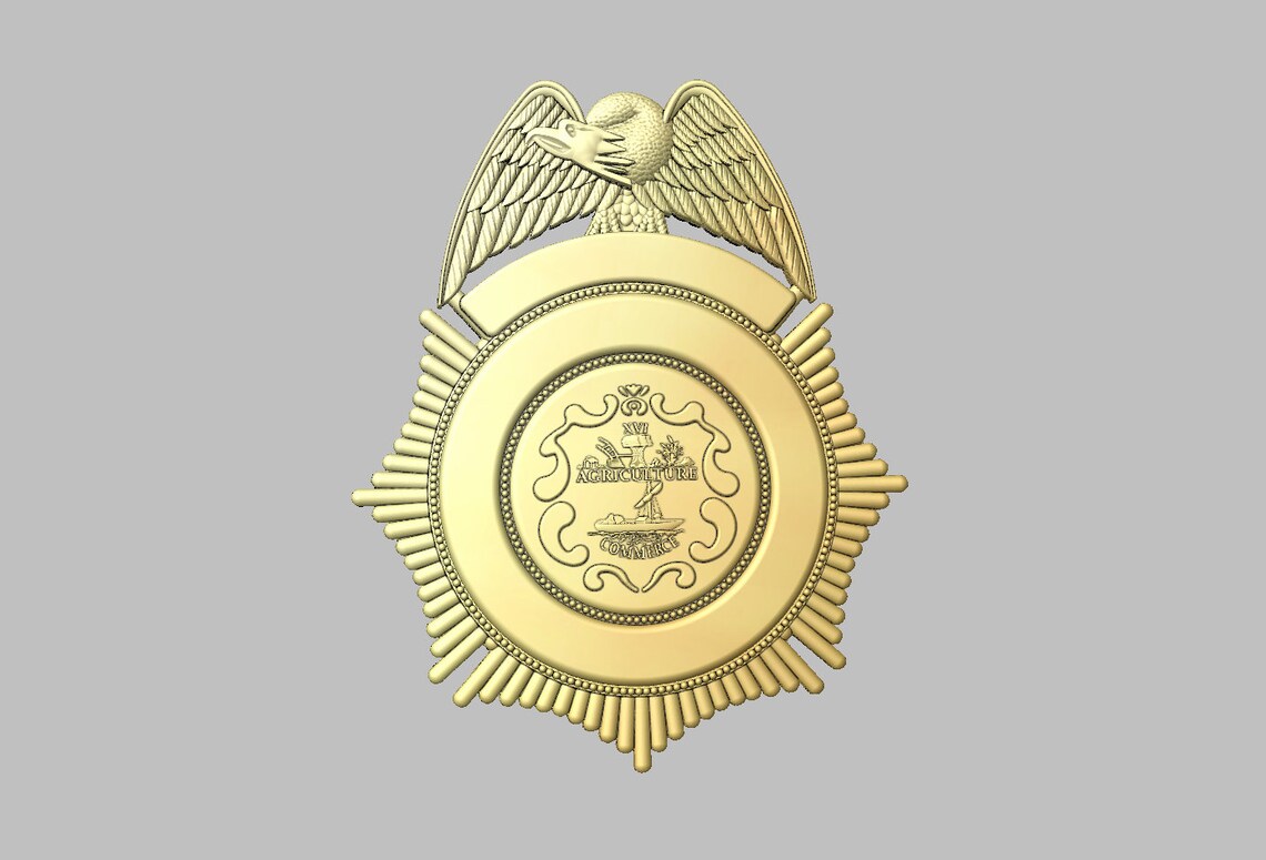 STL Format - 3d CNC - Tennessee State Trooper Badge- Digital File ...
