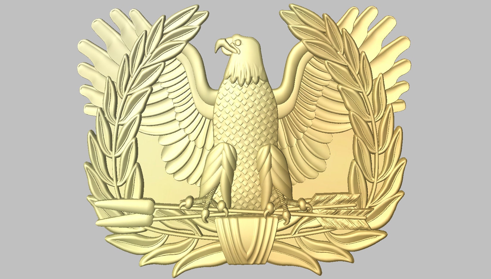 Warrant Officer Eagle Rising Clipart Flowers