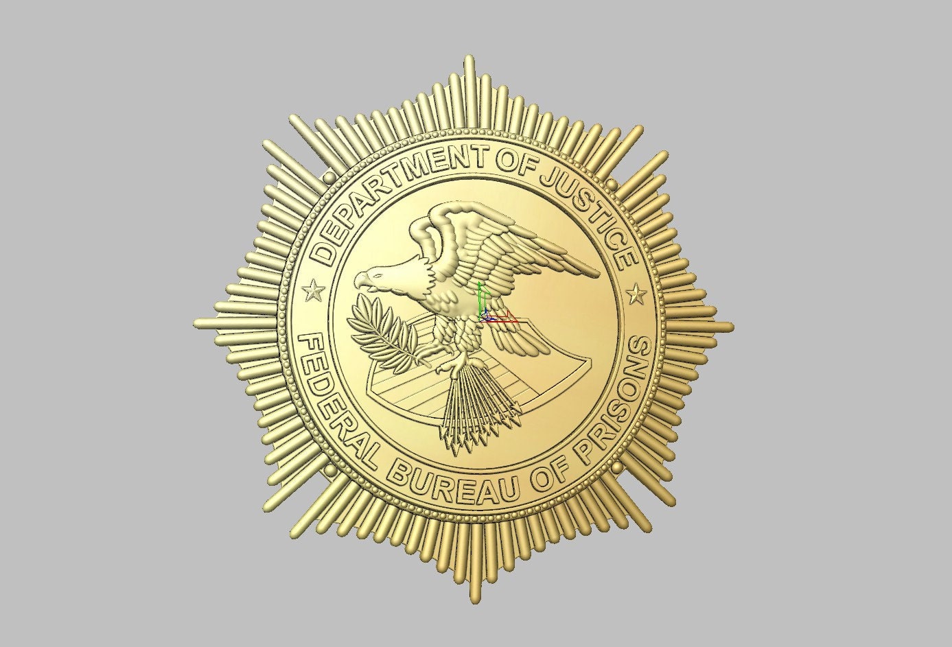 3d File CNC Model - Federal Bureau of Prisons - Department of Justice ...