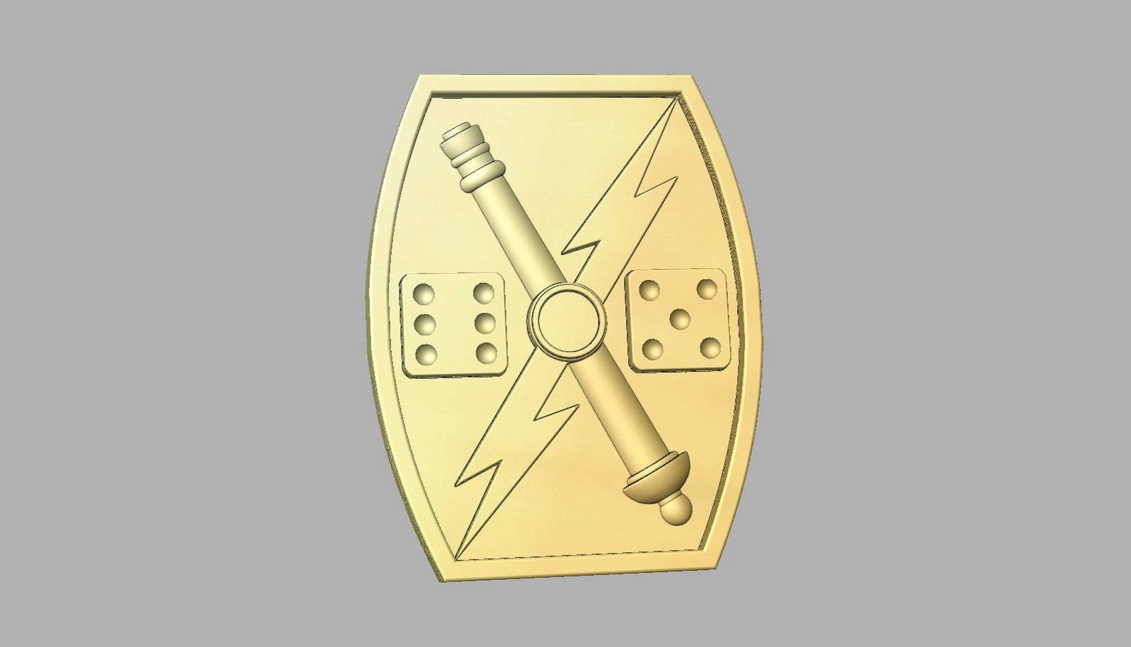 3d file CNC model 65th Field Artillery Brigade Patch | Etsy