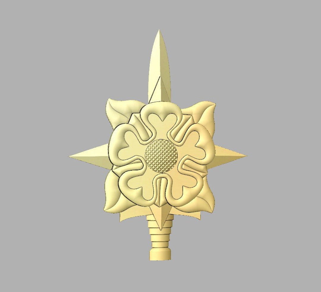 3d File CNC Model - Military Intelligence Branch Insignia- Digital File ...