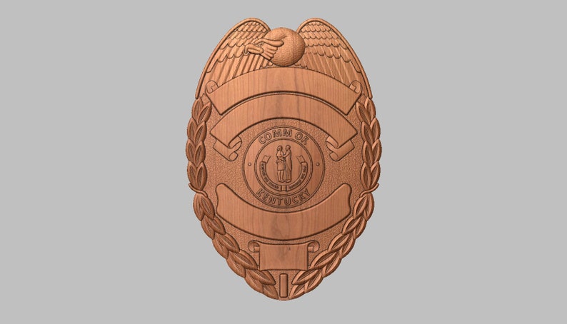 3d File CNC Model Police Fire Kentucky Eagle on Top | Etsy 3d File CNC Model Police Fire Kentucky Eagle on Top | Etsy