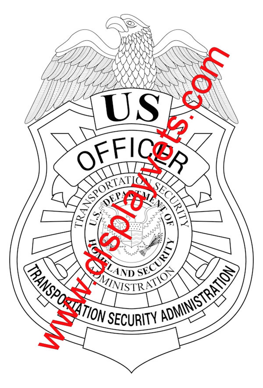 Transportation Security Administration (tsa) - DXF, AI and SVG File ...