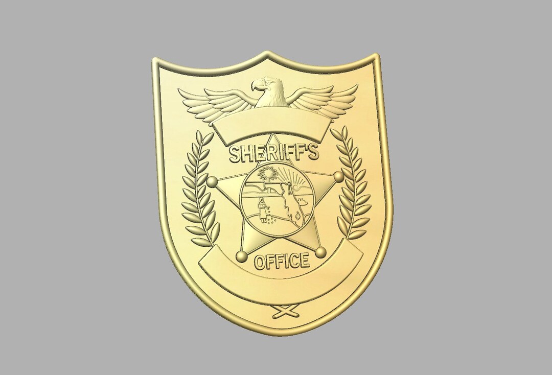 Florida Sheriff's Uniform Patch- Digital File Download - Not a Physical ...