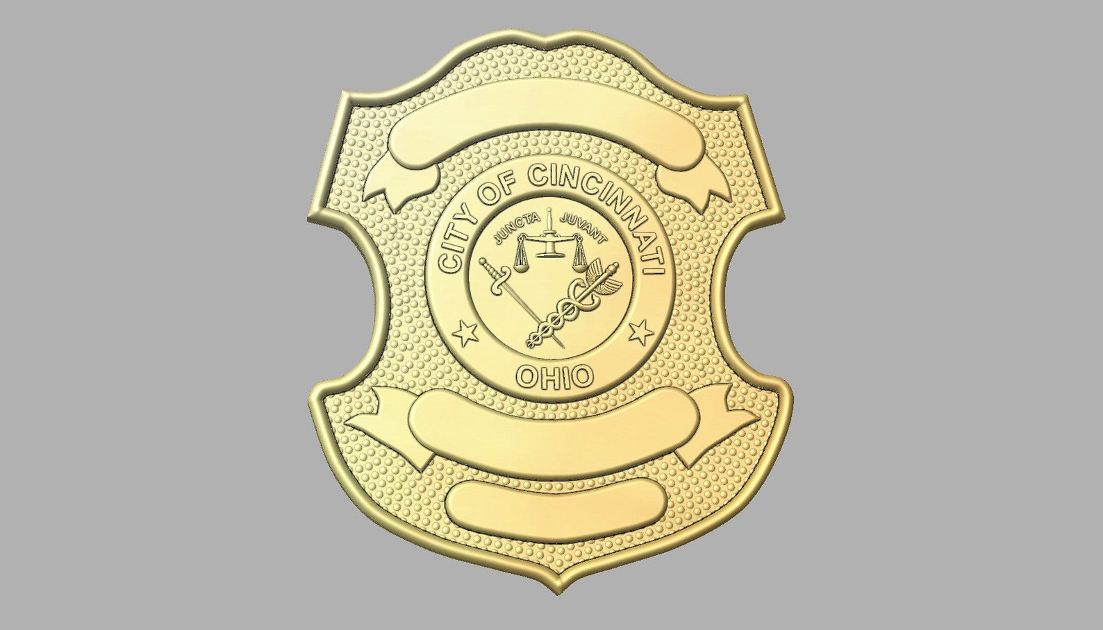 3d File CNC Model Police Fire Cincinnati OH Police - Etsy