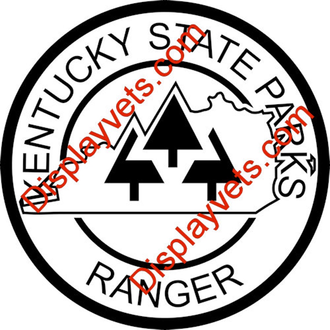 Kentucky Park Ranger SVG AI dxf file Archivo digital | Etsy