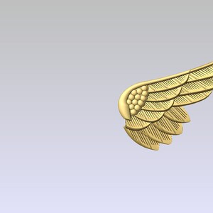 3d File CNC Model Wings Individual Files for Left, Right and Both Wings ...