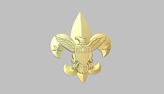 3d File CNC Model eagle Scout Digital File Download Not a - Etsy