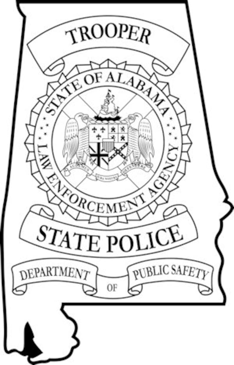 Alabama Badge Vector DXF, AI and SVG File - Digital File - Cricut Users ...