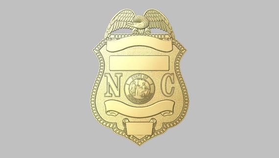 North Carolina Shield Badge Digital File Download Not a - Etsy
