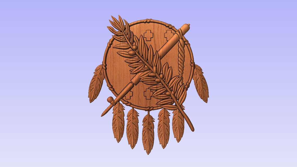 Oklahoma Flag Seal STL Format 3d CNC Digital File - Etsy