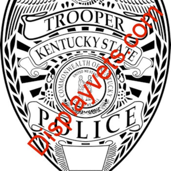 Kentucky State Police Logo Svg - Etsy