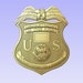 3d File CNC Model - US Army Counterintelligence Badge - Digital File ...