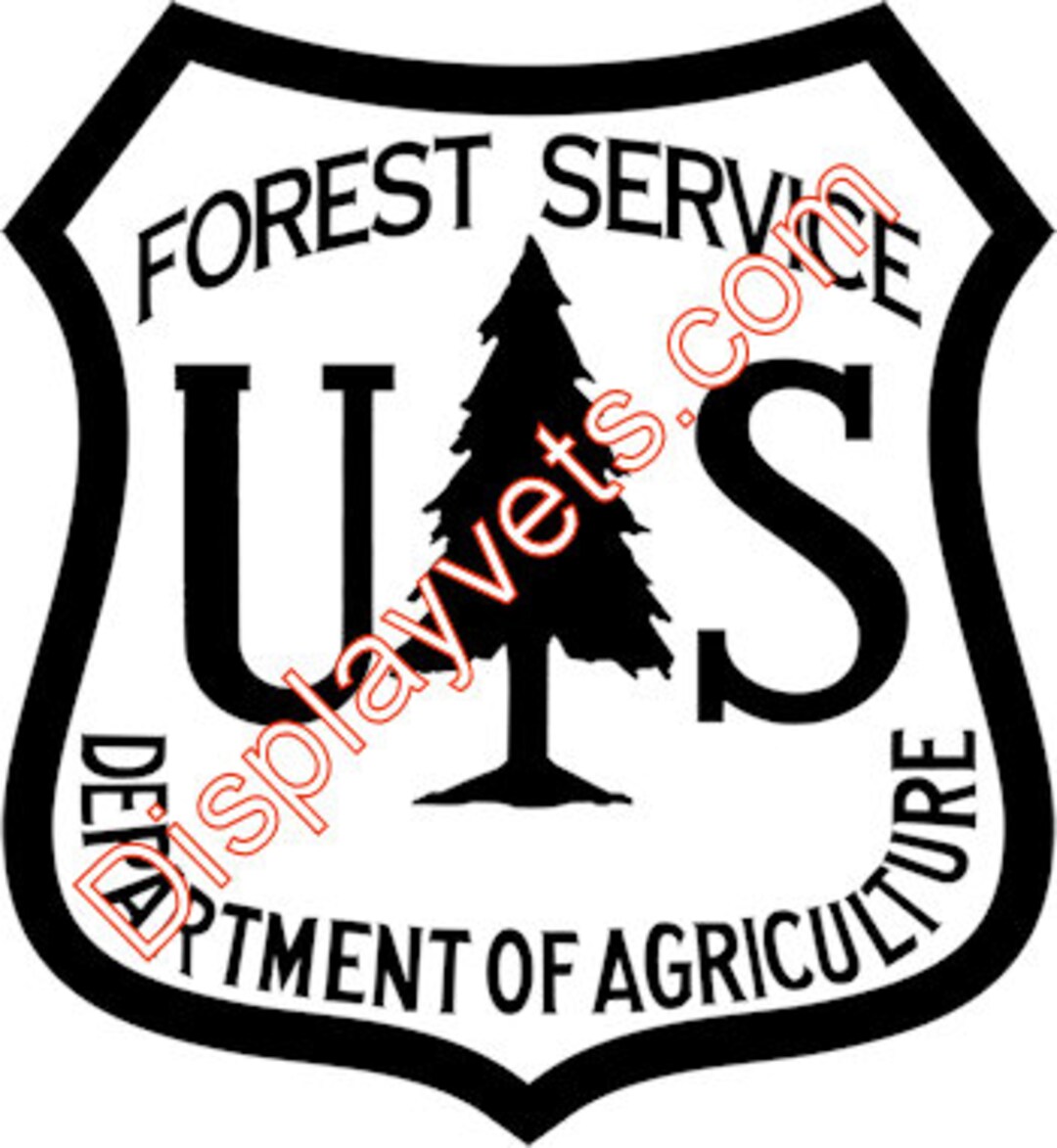 Forest Service Patch SVG AI DXF File Digital File Cricut - Etsy