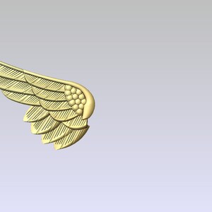 3d File CNC Model Wings Individual Files for Left, Right and Both Wings ...