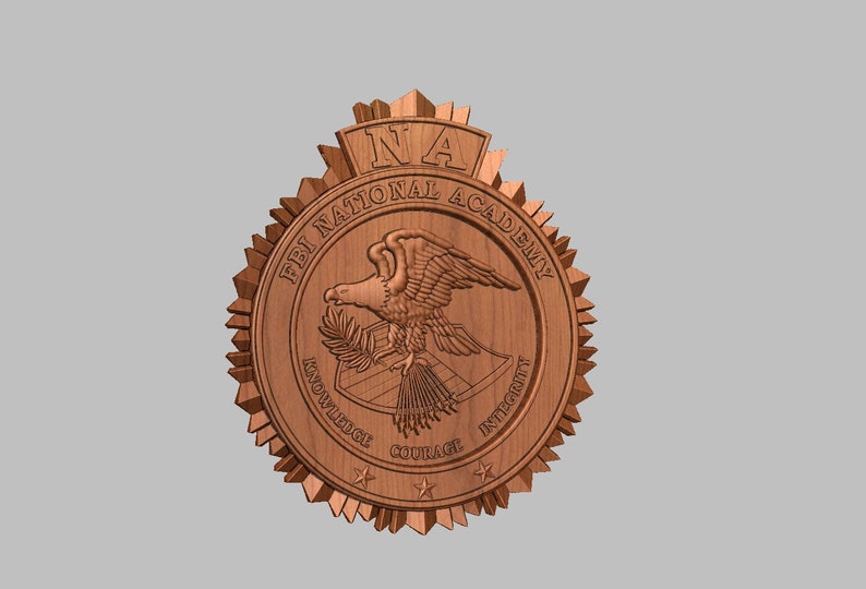 FBI National Academy Logo 3d File STL - Etsy