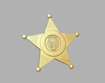 Ohio Sheriff Badge | Etsy
