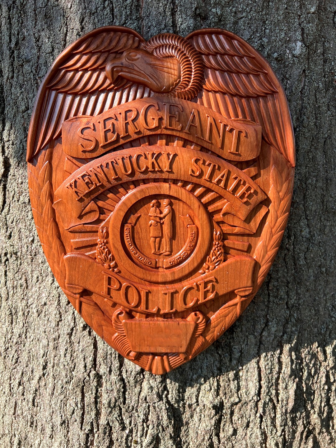 Kentucky State Police Badge Plaque - Etsy