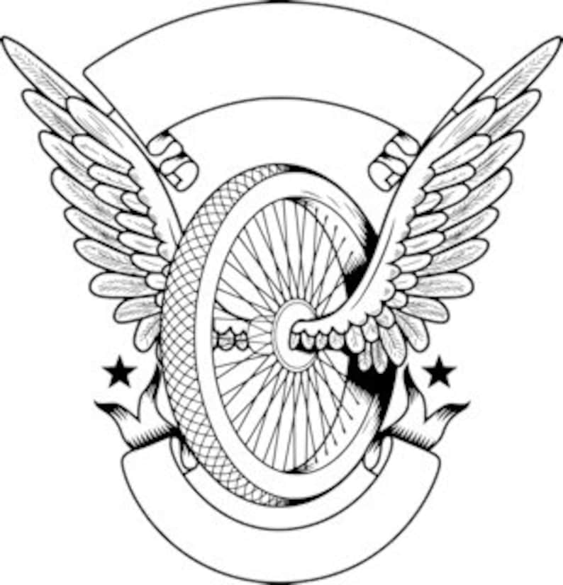 Motor Officer Logo Badge Vector DXF, AI and SVG File - Digital File ...
