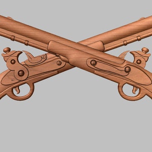 3d File CNC Model - Military Police Branch Insignia- Digital File ...